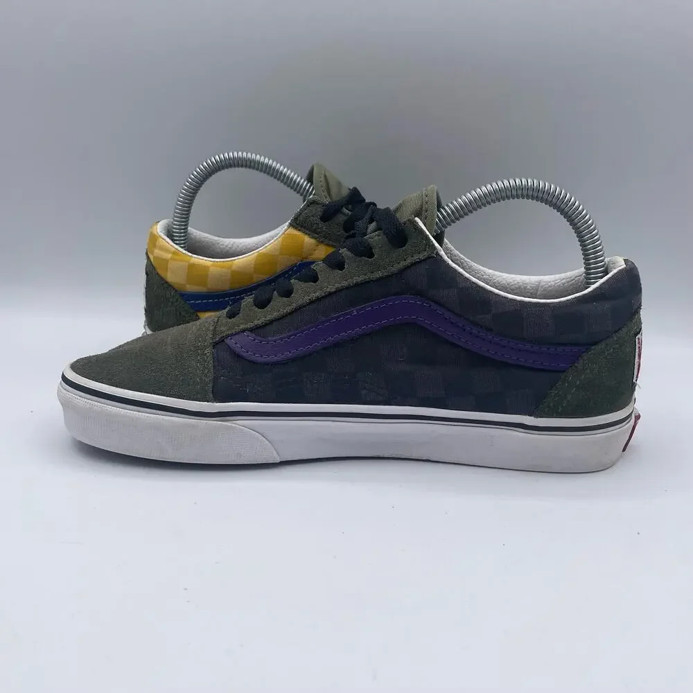 Vans | Shoes | Vans Otw Old Skool Shoes Low Rally Mix Green Yellow ...